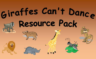 Giraffes Can't Dance Resource Pack by bestprimaryteachingresources ...