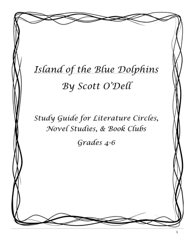 Island of the Blue Dolphins Study Guide | Teaching Resources