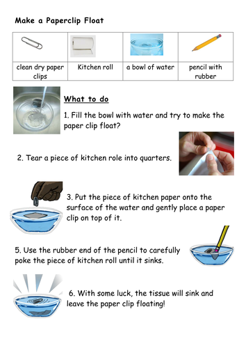 Primary Science Experiments | Teaching Resources