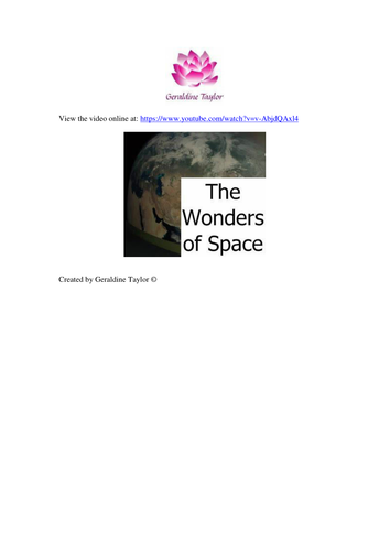 The Wonders of Space Video | Teaching Resources
