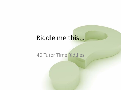 Form Time Quizzes / Activities | Teaching Resources