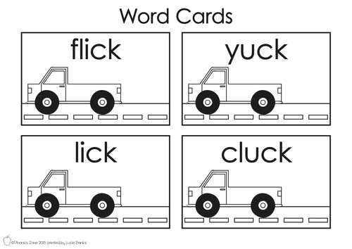ck Phonics Game 'Stack the Truck' | Teaching Resources