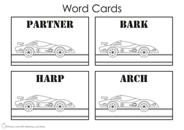 ar Phonics Game 'Start your Cars!' | Teaching Resources