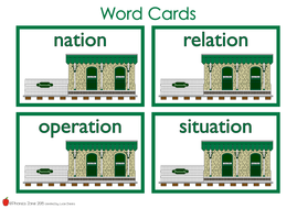 tion Phonics Game 'At the Station' | Teaching Resources