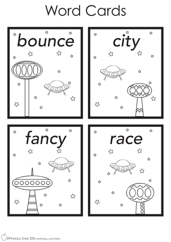 c (s) Phonics Game 'Space City' | Teaching Resources
