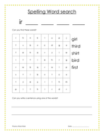 Phonic sound word searches | Teaching Resources