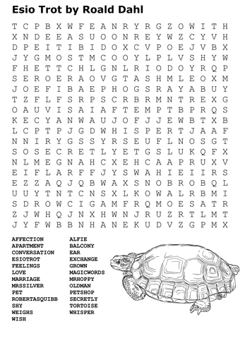 Esio Trot Word Search | Teaching Resources