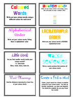 Random ways to learn science keywords | Teaching Resources