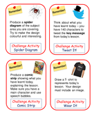 Challenge Wall | Teaching Resources