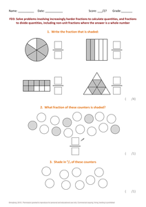 Year 4 Fractions and Decimals Assessments by mrajlong - UK Teaching ...