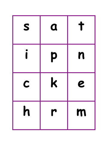 Phonics Bingo | Teaching Resources