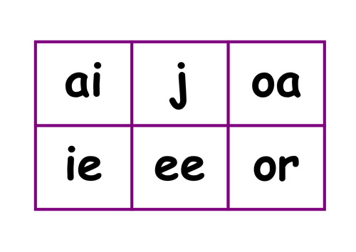 Phonics Bingo | Teaching Resources