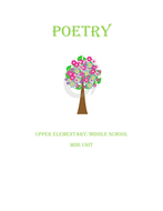 Poetry Mini Unit | Teaching Resources