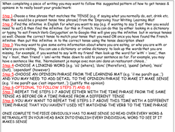 French Paragraph-Builder | Teaching Resources