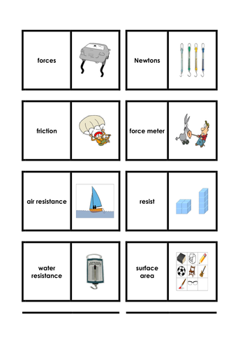 Friction - Science keyword activities, resources and displays ...