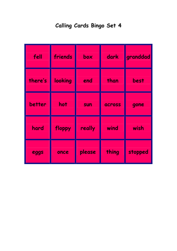 The Next 200 High Frequency Words Bingo | Teaching Resources