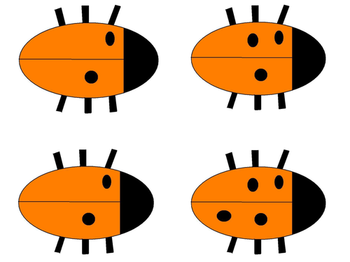 Ladybird counting and adding cards. Minibeasts. | Teaching Resources