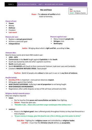 AQA RELIGIOUS STUDIES B UNIT 2 – RELIGION AND LIFE ISSUES | Teaching ...