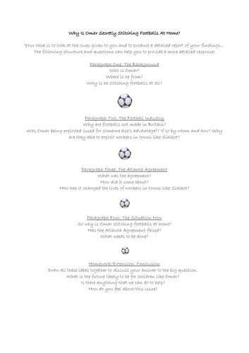 Football: Geography In Action (6th - 10th Grade) | Teaching Resources