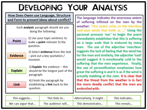 2017 Exam - New AQA English Lit GCSE Power and Conflict Poetry ...