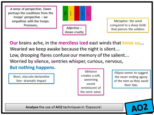 2017 Exam - New AQA English Lit GCSE Power and Conflict Poetry ...