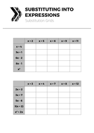 Substitution with Brackets & Powers - Complete Lesson | Teaching Resources