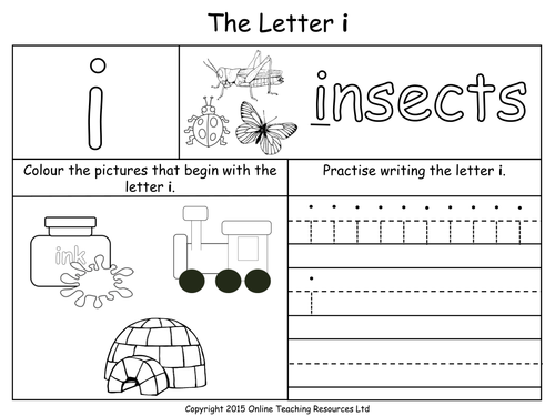Letters of the Alphabet Teaching Pack - 24 PowerPoint presentations and ...