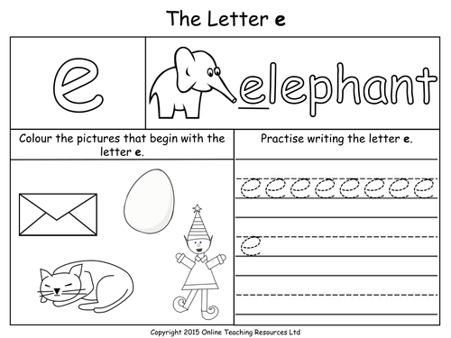 Letters of the Alphabet Teaching Pack - 24 PowerPoint presentations and ...
