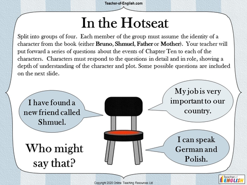 The Boy in the Striped Pyjamas - PowerPoint presentation and worksheets ...