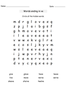 SPaG Year 1 Spelling pack: Words ending ve | Teaching Resources