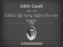 KS1 History: Edith Cavell Powerpoints, worksheets, activities and ...