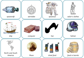 Famous Explorers Christopher Columbus & Neil Armstrong pack ...