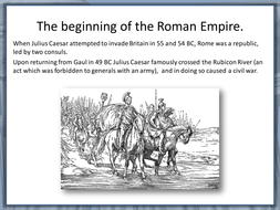 The Roman Empire and its impact on Britain pack - Powerpoints ...