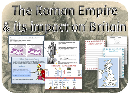 The Roman Empire and its impact on Britain pack - Powerpoints ...
