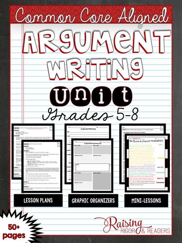 Argumentative Writing | Teaching Resources