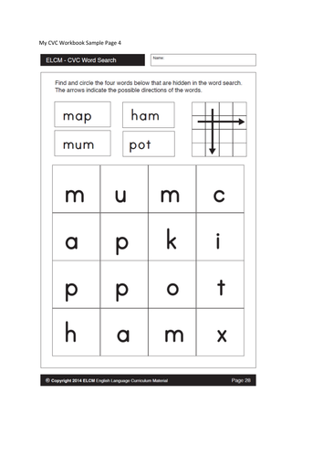 My CVC Workbook (46 pages) | Teaching Resources
