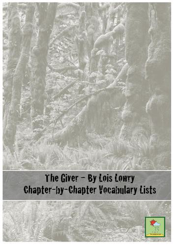 The Giver - Lois Lowry ~ RESOURCE BUNDLE | Teaching Resources