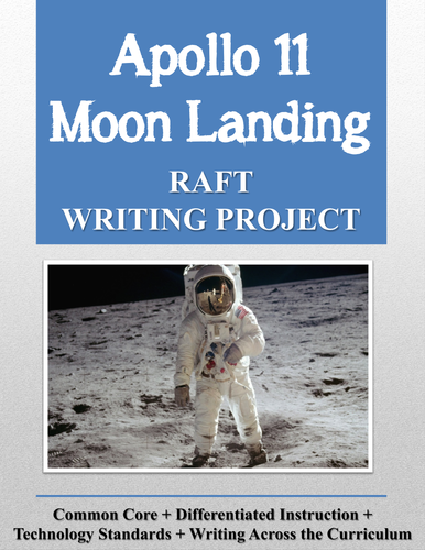 Apollo 11 Moon Landing Writing Project + Rubric | Teaching Resources