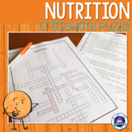 Nutrition Crossword Puzzle | Teaching Resources
