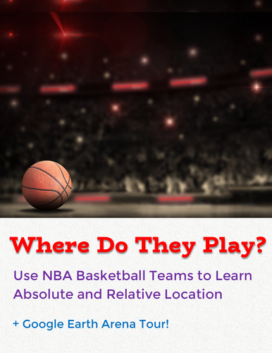 NBA Basketball Teams Absolute Location Assignment with a Google Earth ...
