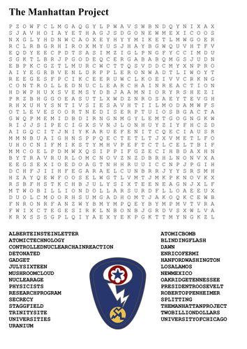 The USA and World War Two Word Search Pack | Teaching Resources