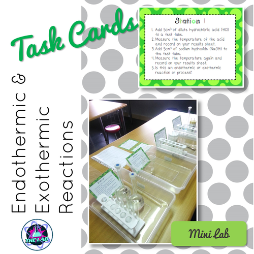 Endothermic and Exothermic Reactions | Teaching Resources
