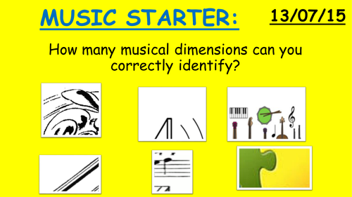 Music Elements Unit test and answers & Samba music test. Hand crafted ...