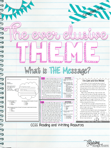 Theme Unit - Common Core Aligned | Teaching Resources