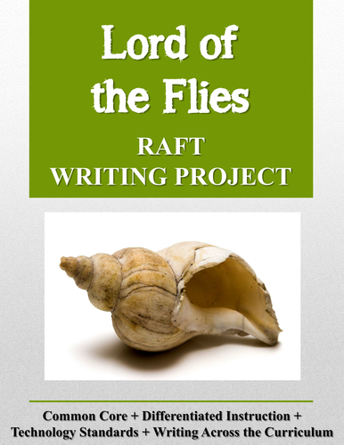 Lord of the Flies RAFT Writing Project + Rubric | Teaching Resources