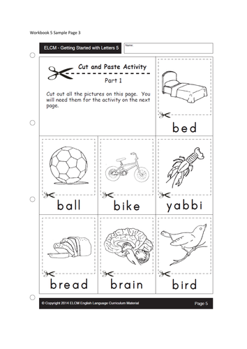 Alphabet Cut and Paste Activities ((59 pages) | Teaching Resources