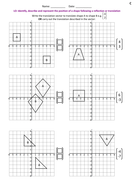 KS2: Coordinates, Translations and Reflections Resource Pack | Teaching ...