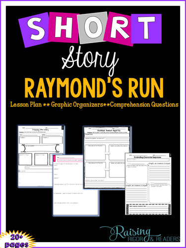 Rigorous Short Story - Raymond's Run | Teaching Resources