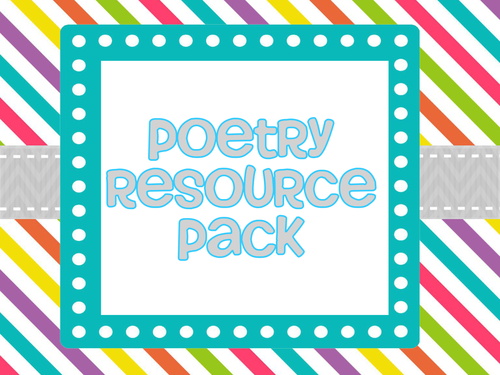 Rigorous Common Core Aligned Poetry Bundle | Teaching Resources