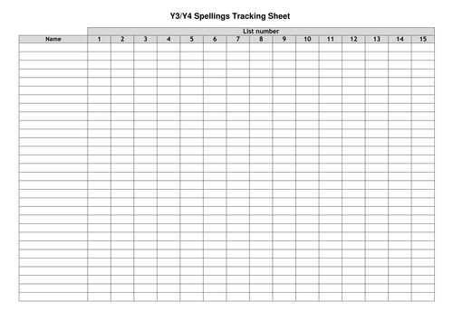 Y3 and Y4 National Curriculum Spellings - The Complete Set! | Teaching ...